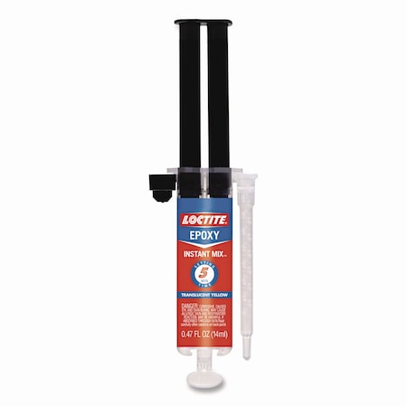 Loctite Epoxy Applicator, Instant Mix Syringe, 5 Min.Bond, .47oz ...