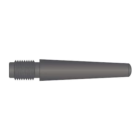Huyett External Threaded Taper Pin, Carbon Steel, 6 mm Dia x 6 mm Small ...