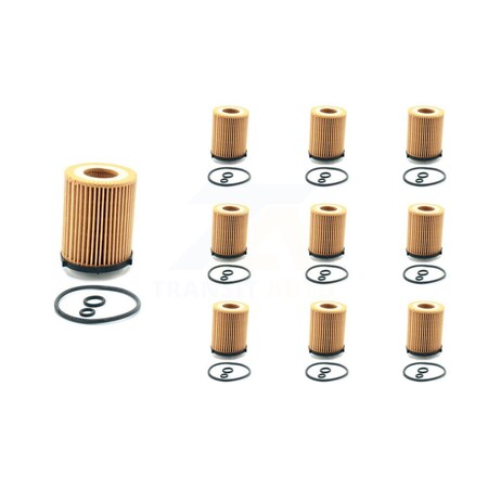 Pur Engine Oil Filter 10 Pack For Mercedes-Benz C300 GLC300 INFINITI ...