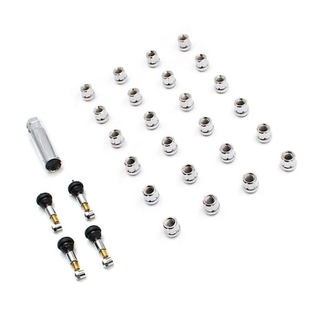 Coyote Wheel Accessories WHEEL INSTALLATION KIT 6 Lug Kit 14 Millimeter ...