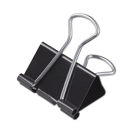Universal Binder Clips in Dispenser Tub, Medium, Black/Silver, PK24 ...