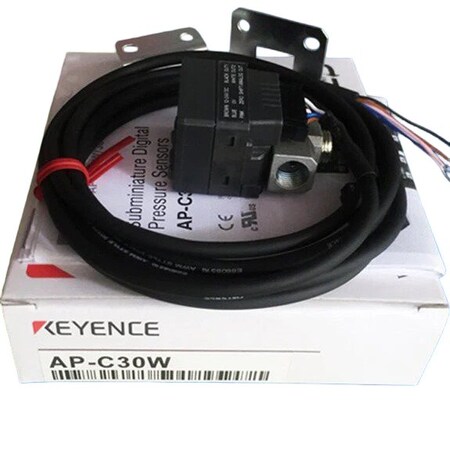 Keyence Digital Pressure Sensor, Main Unit, Compound-Pressure Type AP ...