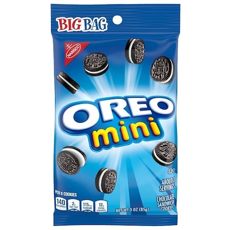 Nabisco Oreo Series BiteSize Sandwich Cookies, Chocolate Flavor, 3 oz ...