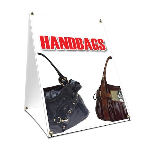 Signmission Handbags, 36 Inch x 24 Inch A-frame Yard Sign, Plastic Sign ...