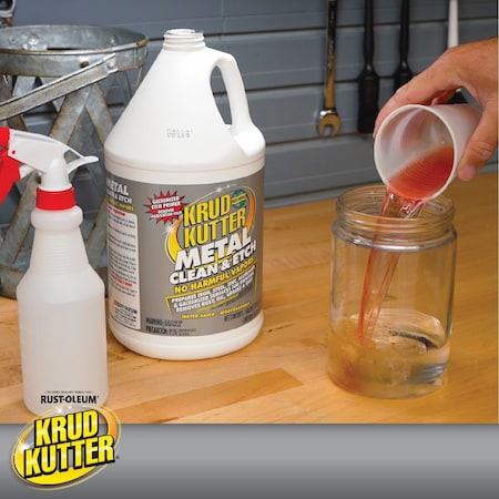 Krud Kutter Metal Clean and Etch, 1 Gal ME014 | Zoro