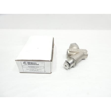 Watson Mcdaniel DISC TRAP STAINLESS THREADED 600PSI 1/2IN NPT STEAM ...