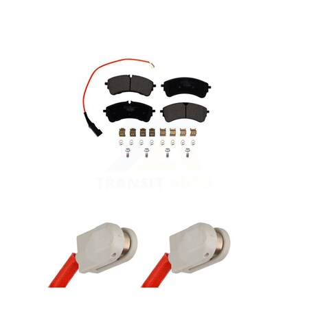 Tec Rear Ceramic Disc Brake Pads And Extra Wear Sensors Kit For 2020 ...