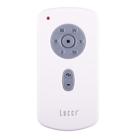 Lucci Air Climate White Ceiling Fan Remote Control with Wall Mount ...