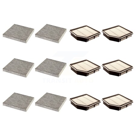 Pur 6x Air + 6x Cabin Filter 12 Total Kit For 2014-2015 Lexus IS350 C C ...