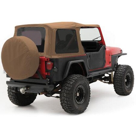 Smittybilt 8795 WRANGLER YJ REPLACEMENT SOFT TOP W/TINTED WINDOWS ...