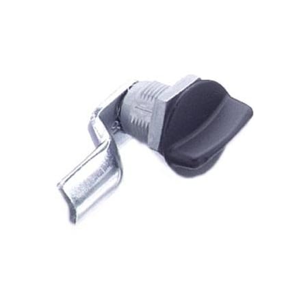 Southco Quarter-Turn Cam Latch, Short wing, 6mm .24 in Grip, Not Sealed ...