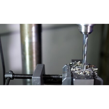 Drill America 5/8" HSS Black & Gold Drill Bit with Reduced 3/8" 3-Flat ...