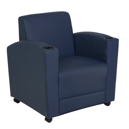 Regency Nova Tablet Arm Chair- Navy Blue 7701BE | Zoro