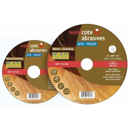 Slitter A-Solid Right Angle Grinder Wheels, Type 1, Cutting - SLITTER ...