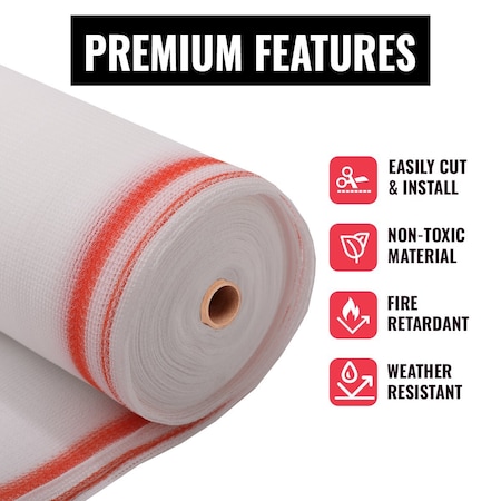 Sealtech 8.5ft x 150ft. Heavy Duty Safety Debris Netting Rolls - Fire ...
