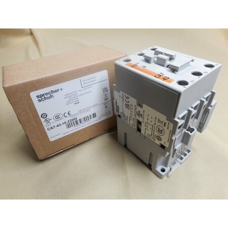 Sprecher & Schuh Contactor CA7-43-10-220W | Zoro