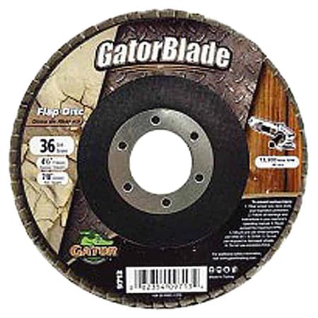Gator Finishing 9713-1 4.5 in. 36 Grit Zirconium Oxide Flap Disc 198170 ...