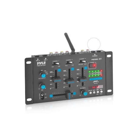 Pyle Mini Dj Mixer PMX8BU | Zoro