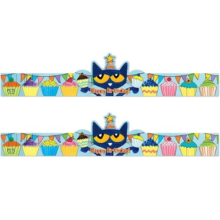 Teacher Created Resources Pete The Cat Happy Birthday Stickers, 2PK EP ...