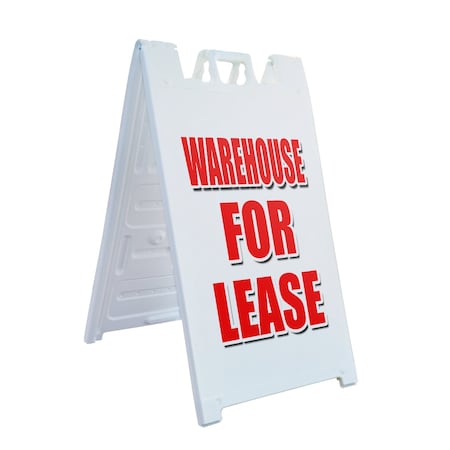 Signmission Warehouse For Lease, A-Frame & 2 Decals Installed, Heavy ...