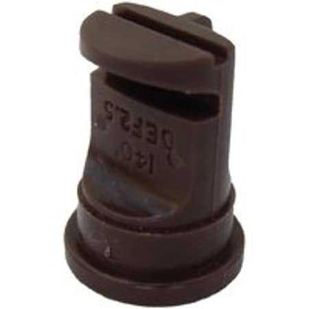 Valley Industries Deflector Spray Tip, 140 deg, Brown DF2.5-CSK | Zoro