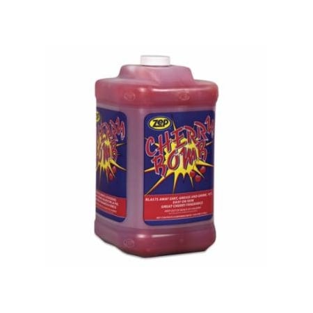 Zep Blue & Gold Cherry Bomb Heavy-Duty Hand Cleaner, Square Jug, 1 gal ...