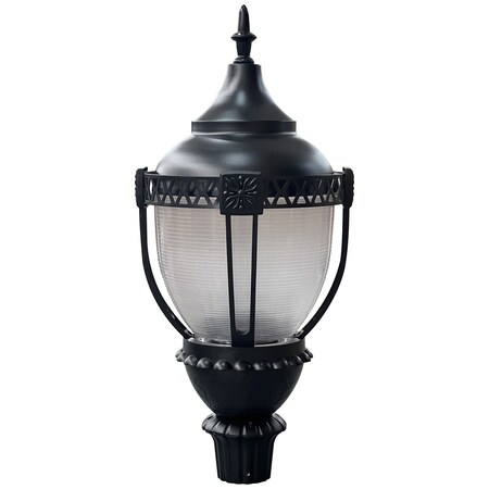 Sunlite LED Black Acorn Pole-Top Light Fixture, Power & Color ...
