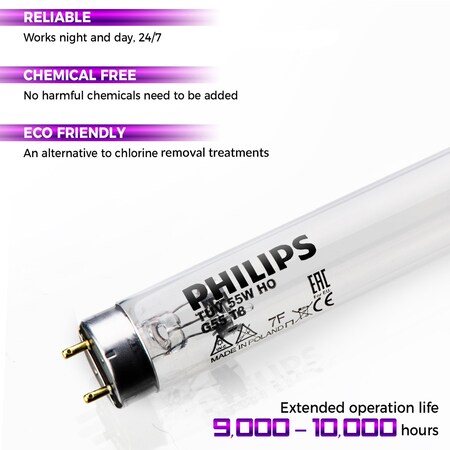 Ispring UV Light Water Filter w Smart Flow Control Switch 11W UVF11A | Zoro