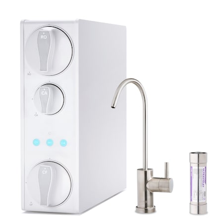 Ispring Tankless Reverse Osmosis Water Filtration System With LED UVF8 ...
