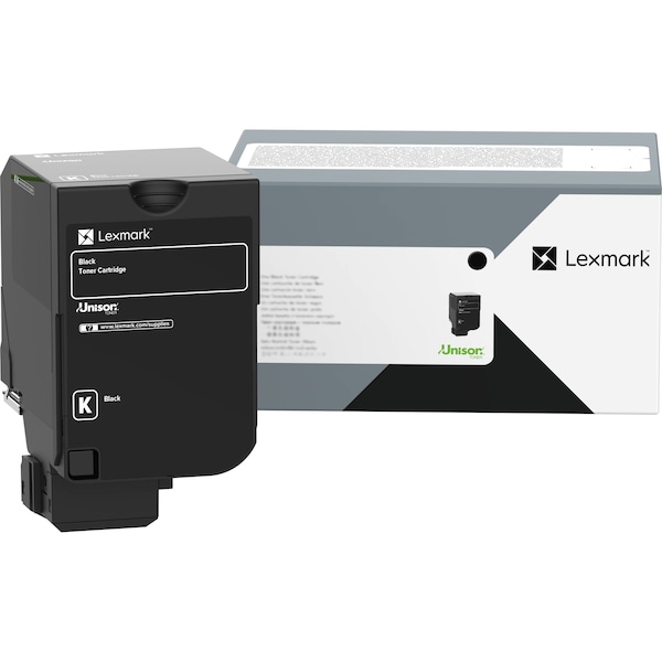 Lexmark CS730, CS735, CS737, CX730 Black High Yield Program Toner ...