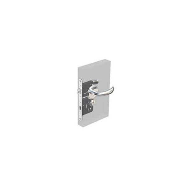 Southco McCoy Star Entry Door Latch, Nova Handle, Star Key Lock, Right ...