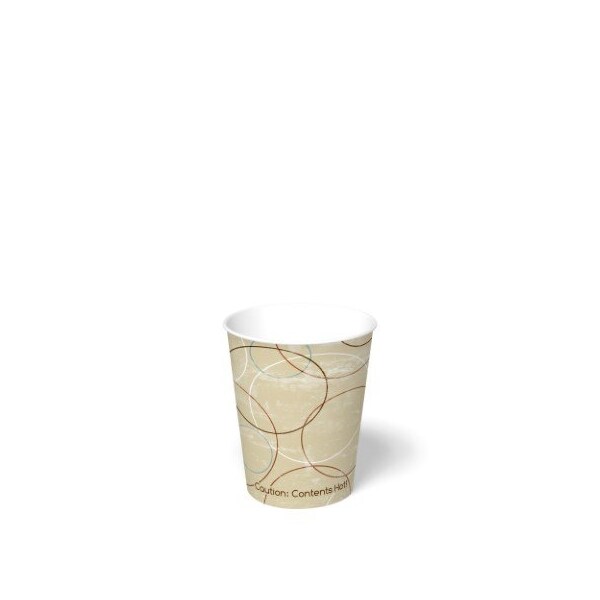 Graphic Packaging 8oz Hot Cup "Champagne" SMR-8-CHAMP / 108359368 | Zoro
