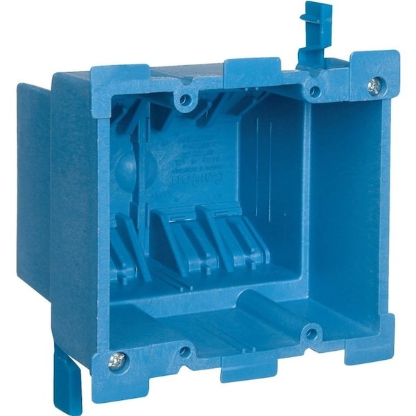 Carlon 34 Cubic Inches, Outlet Box Type, 2 -Gang, PVC BH234R | Zoro