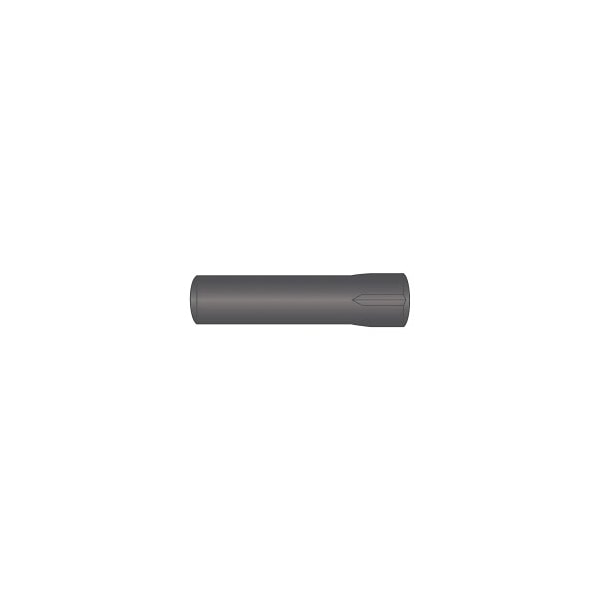 Huyett Type C Grooved Pin, Alloy Steel, 0.125 in Dia x 0.123 in Small ...