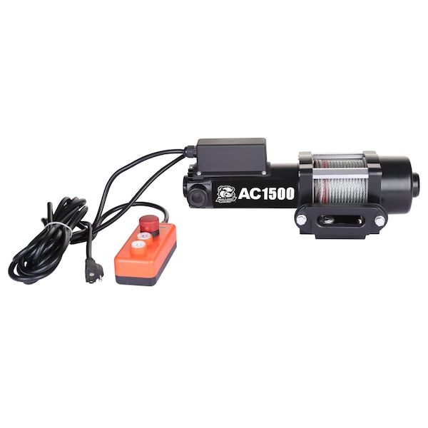 Bulldog Winch 1500lb AC Winch Wire Rope 14001 | Zoro