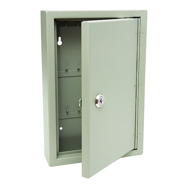 Kidde Key Control Cabinet, Steel, Beige, 30 Key Capacity 1801 | Zoro