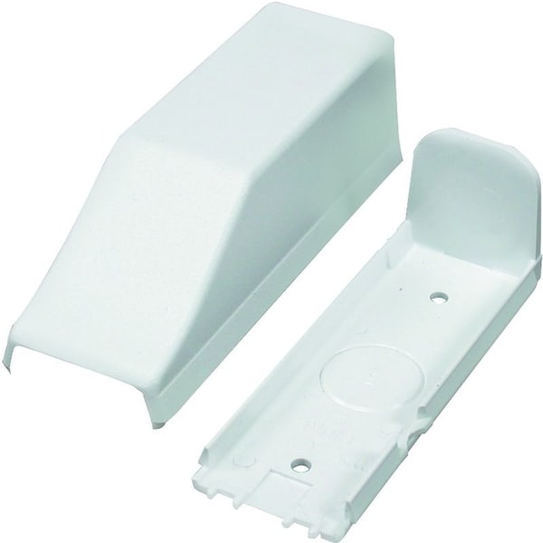 Legrand Wiremold Raceway Conduit Connector, Plastic, White NMW17 | Zoro