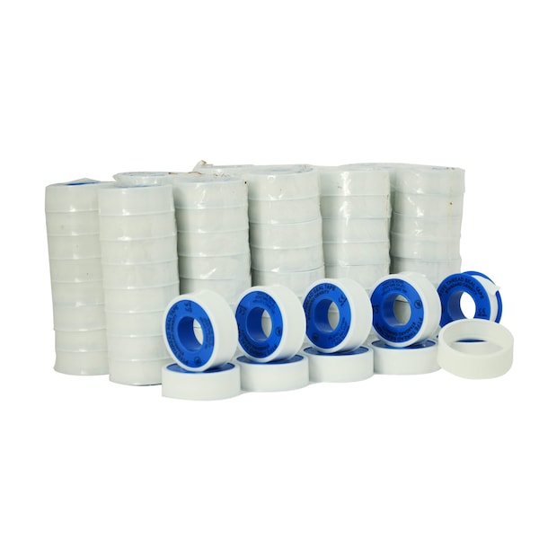 Wod Tape PTST35H PTFE Teflon Tape High Density 1 in. x 520 in., 250PK ...