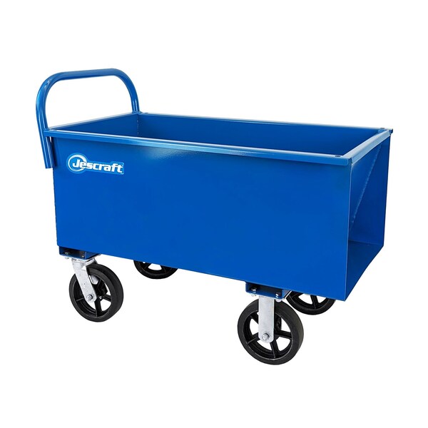 Jescraft Heavy Duty Concrete Cart w/ 6.5 cubic ft capacity and 8in Mold ...