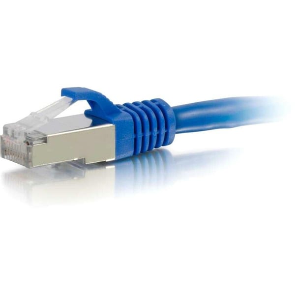 C2G 2FT CAT6 SNAGLESS SHIELDED STP NETWORK PATCH CABLE - BLUE 00792 | Zoro