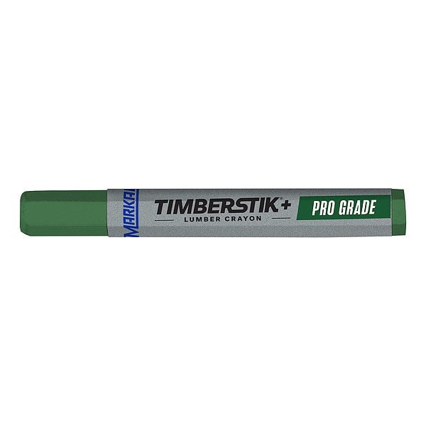 Markal Lumber Crayon, Large Tip, Green Color Family, Clay, 12 PK 80386 ...