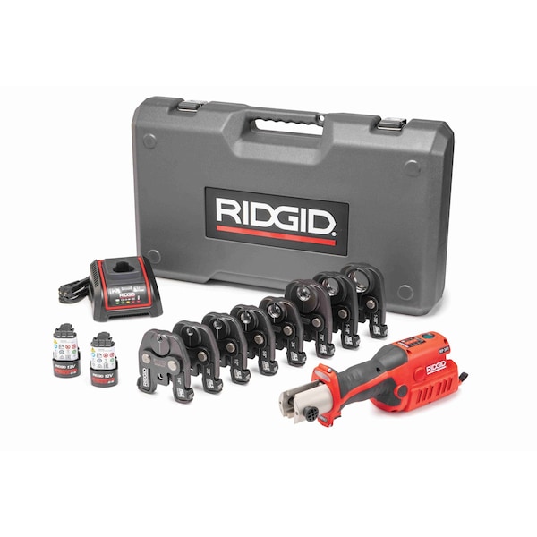 Ridgid Compact Cordless Press Tool Jaw, For 1/2 in Copper Pipe 55123 | Zoro