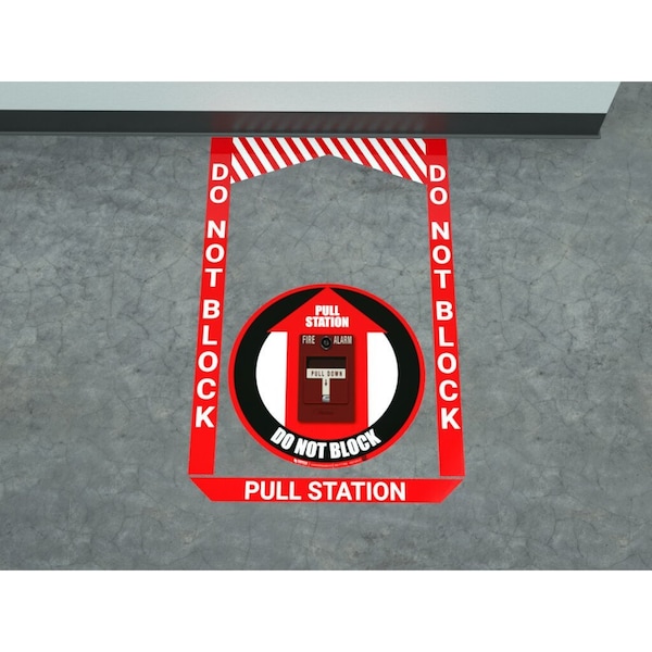 Creative Safety Supply Floor Sign Bundle, 43 in Height, 48 in Width ...