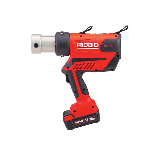 Ridgid RP 350 Standard Cordless Press Tool, For 1/2 in to 4 in 18 V ...