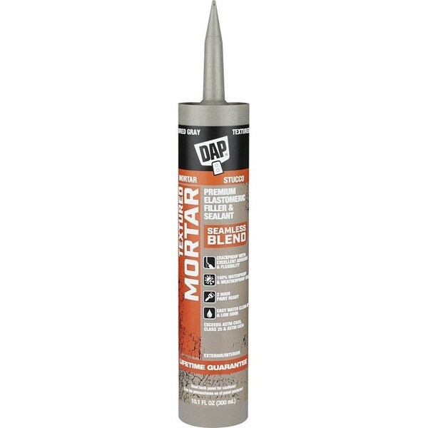Dap Filler and Sealant, Gray, Paste, 10.1 fl-oz Cartridge 7079810082 | Zoro