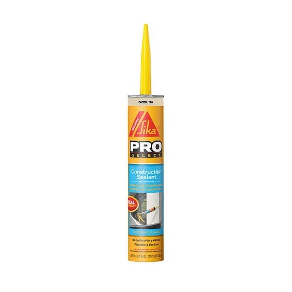 Sikaflex 10.1 oz Polyurethane Construction Sealant Capitol Tan, 12PK 1529551 | Zoro