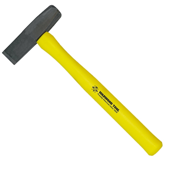 Warwood Tool 3 lb Cold Cutting Chisel, 16 Fiberglass Handle 45625 | Zoro