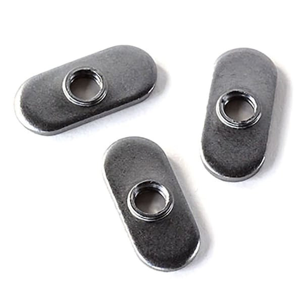 Buckeye Spot Weld Nut, Stainless Steel, PK5 NDZ 2118 | Zoro