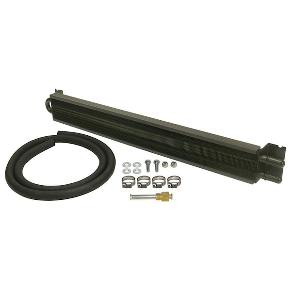 Derale 13224 24 in. Long Frame Rail Cooler with 0.34 in. Inlets ...