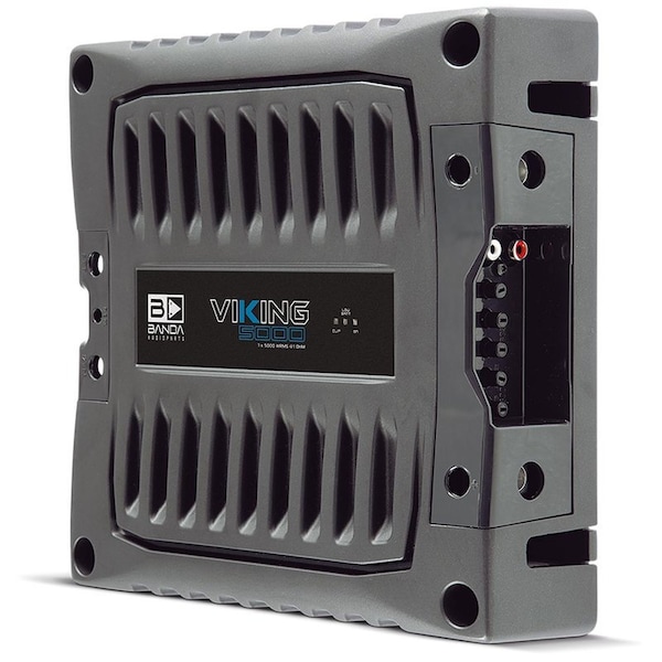 Banda BLACK One Channel High Power Car Audio Amplifier Stable to one ...